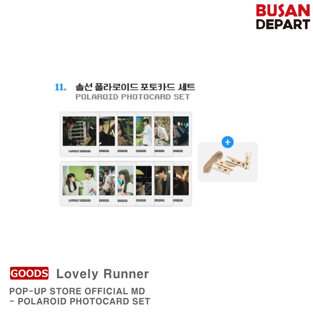 [POLAROID PHOTOCARD SET] Lovely Runner POP-UP STORE OFFICIAL MD ...