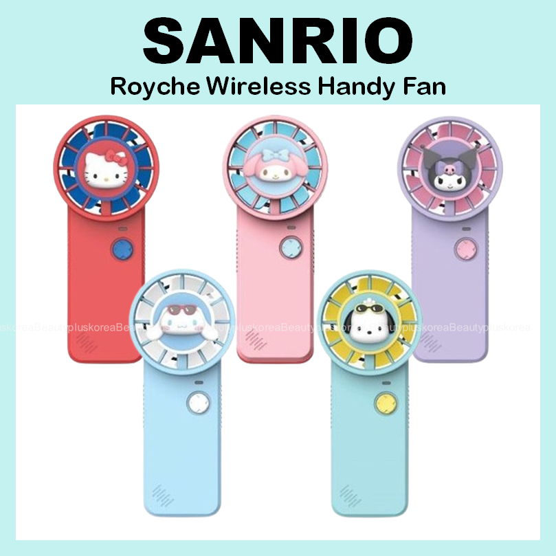 [SANRIO] Royche Wireless Handy Fan (Kitty / Mymelody / Kuromi ...
