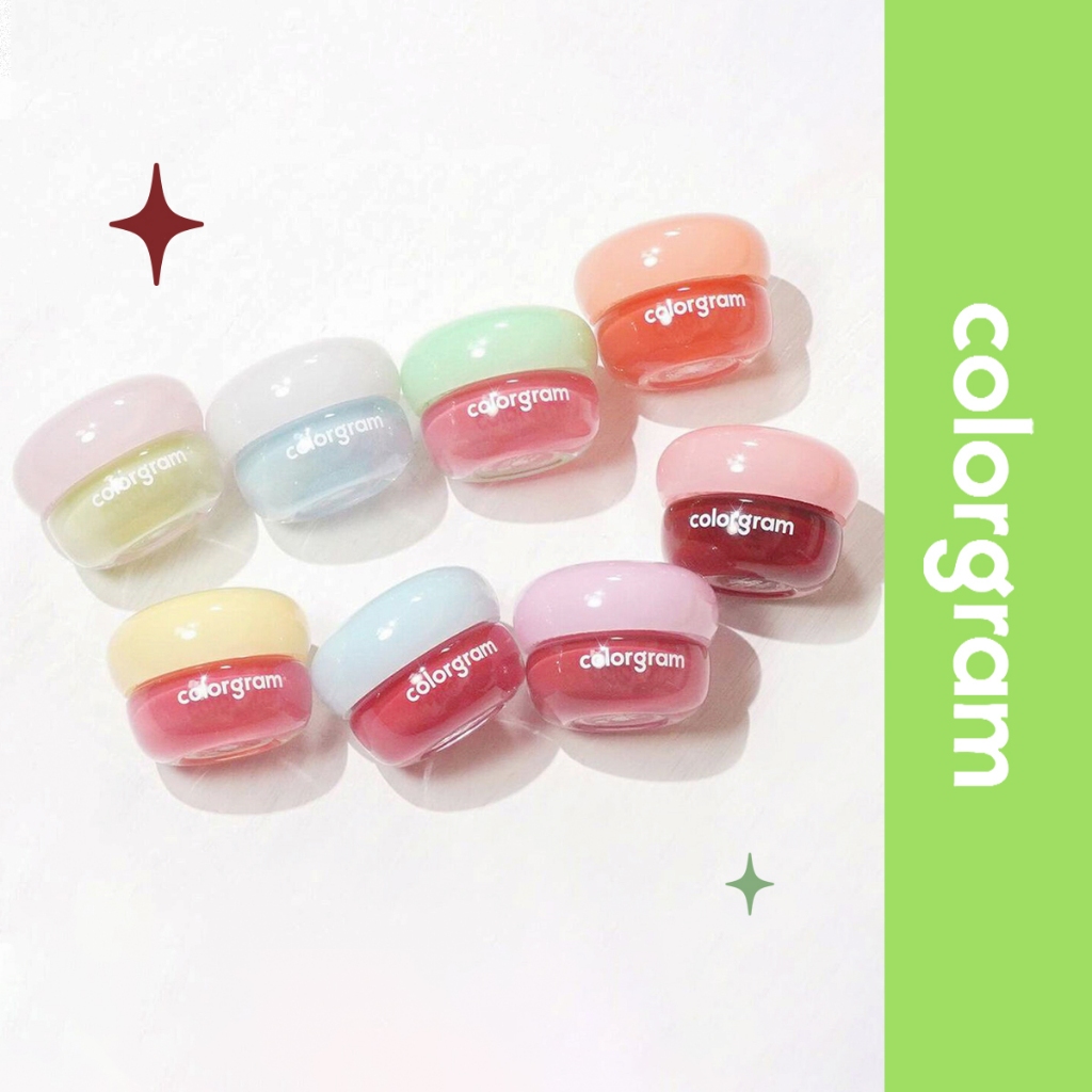 [Colorgram] Tintin Dory Lip Jam | Lip Satin Tint glossy glitter melting ...