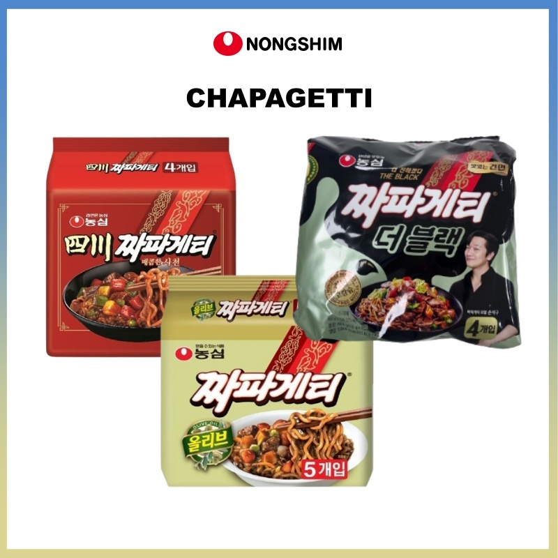 [NONGSHIM] CHAPAGHETTI Instant Noodle / Chajang ramyun / Original ...