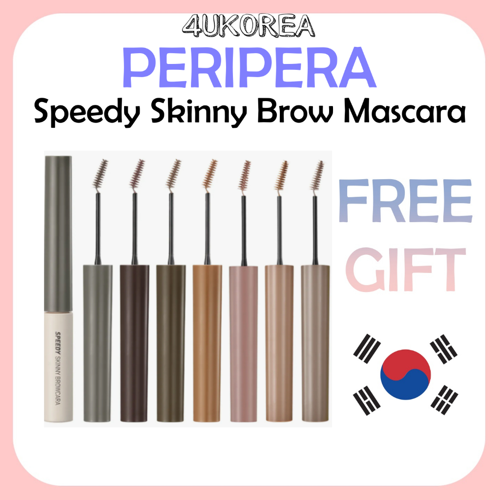 PERIPERA Speedy Skinny Brow Mascara/K-BEAUTY | Shopee Malaysia