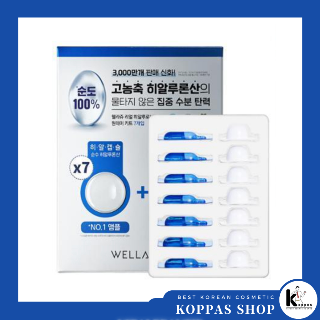 WELLAGE Real Hyaluronic One Day Kit 7pc | Shopee Malaysia