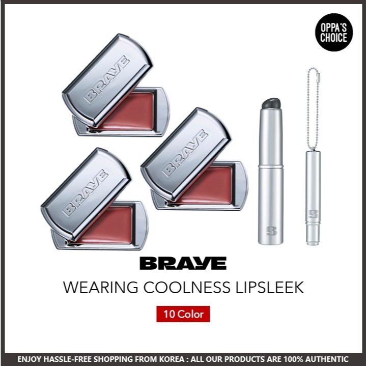 BRAYE WEARING COOLNESS LIPSLEEK (10 COLOR) | Shopee Malaysia