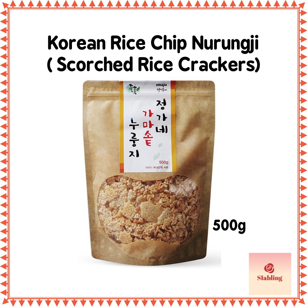 Korean Rice Chip Nurungji 500g / Scorched Rice Crackers / korean food ...