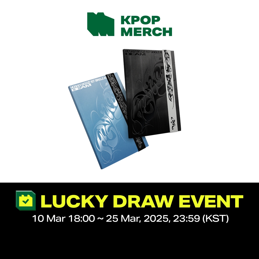 ( Kpopmerch Lucky Draw EVENT ) SEVENTEEN HOSHI X WOOZI - 1st Single Album [ Beam ]_Standard ver ...