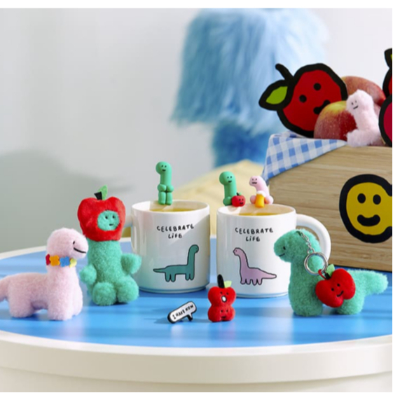 JOGUMAN Bracchio Apple Doll Keyring (130 × 150 mm) | Shopee Malaysia