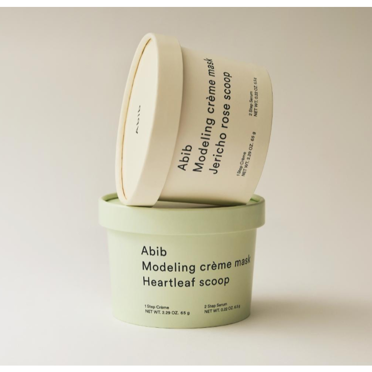 [Abib] Modeling Crème Mask 2 Types (Heartleaf/Jericho Scoop) | Shopee ...