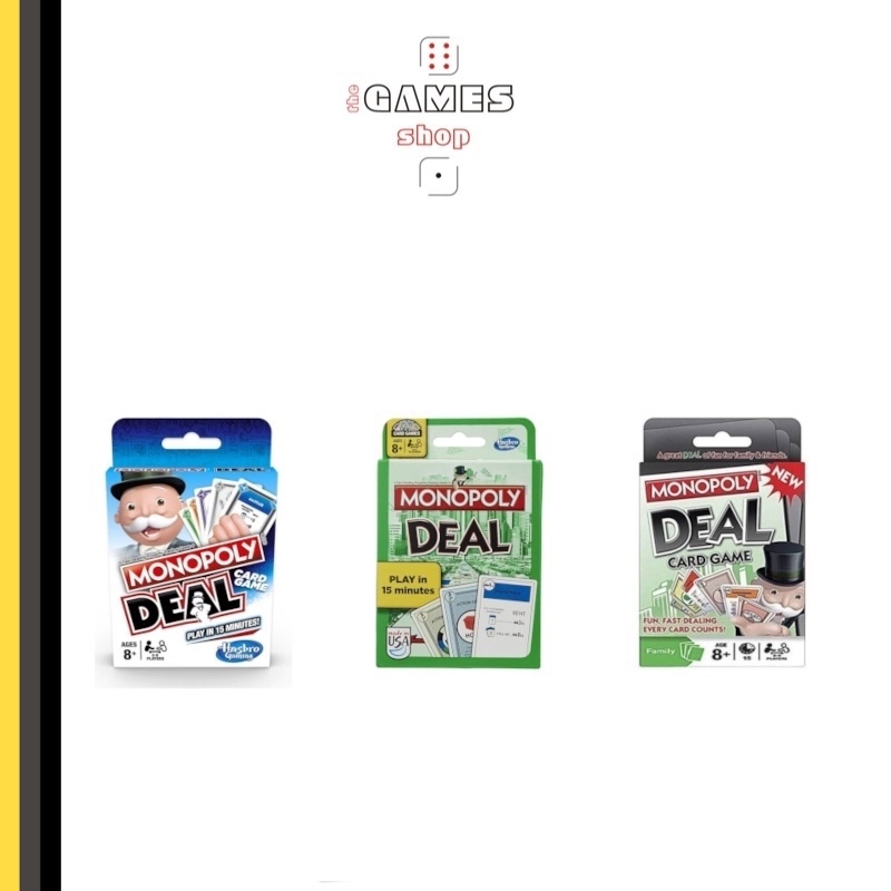 Monopoly Deal Card Game Party Game | Shopee Malaysia