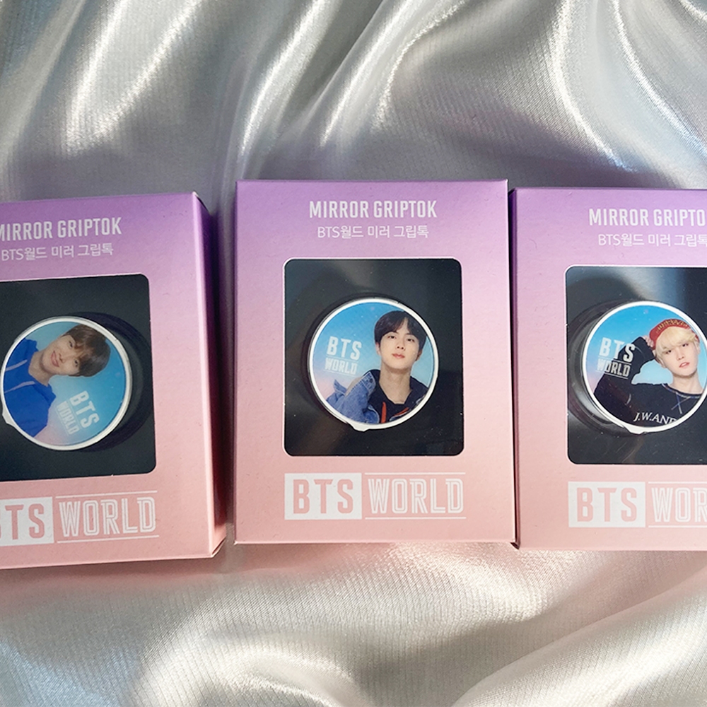 BTS K-POP GROUP J-HOPE, JIN, SUGA CELL PHONE GRIPS IDOL COLLETIBLES ...
