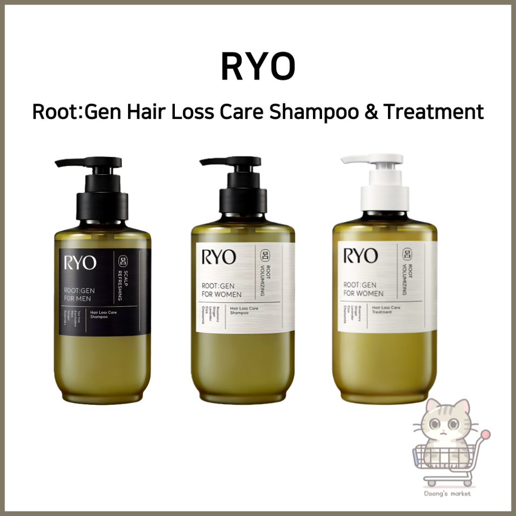 [RYO] Root:Gen Hair Loss Care Shampoo & Treatment | Tailored Hair ...