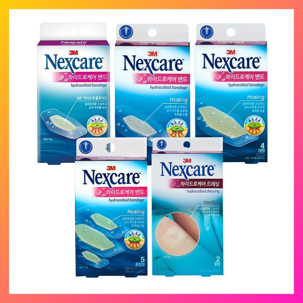 3M Nexcare Band Aid Water Proof Hydrocolloid Dressing Patch Wound ...