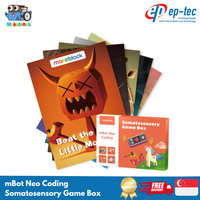 Makeblock mBot Neo Coding Somatosensory Game Box | STEM Coding for Kids & Beginners Ages 8 ...