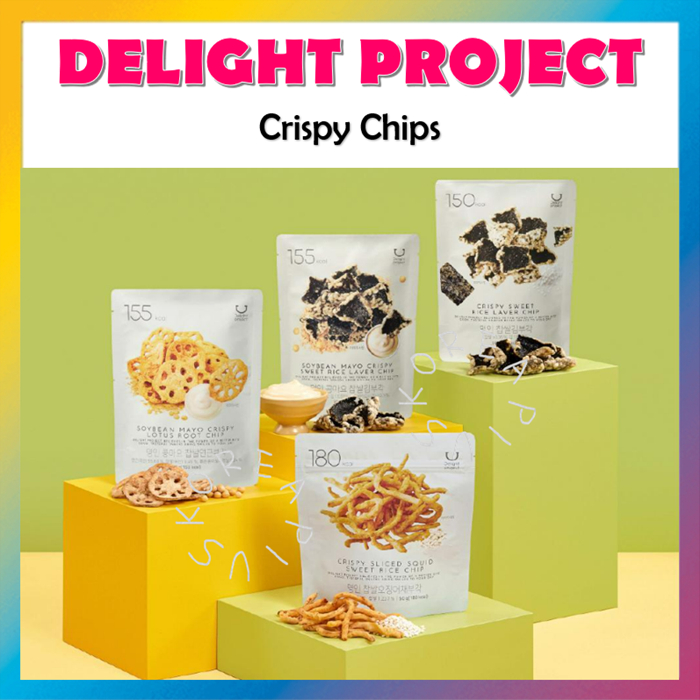 [DELIGHT PROJECT] Crispy Chips 30g (Soybean Mayo Renkon Chip Sliced ...