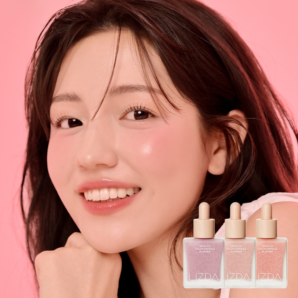 LIZDA Korean Liquid Blush 10ml | Moisture &Vibrant & Radiant & Long-lasting Glow Cheek Make Up ...