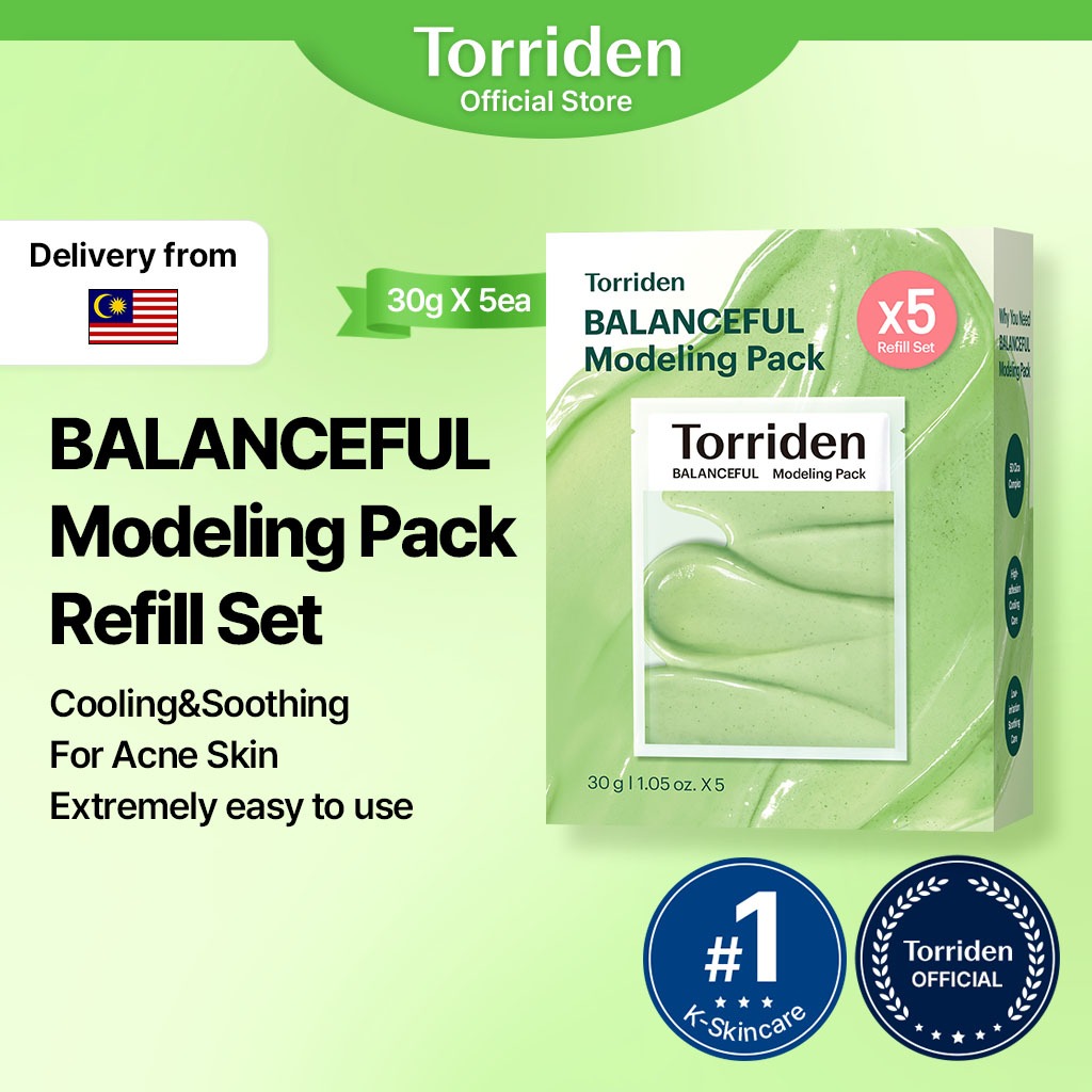 [Torriden official] BALANCEFUL Cica Modeling Pack 30g * 5ea(Refill ...