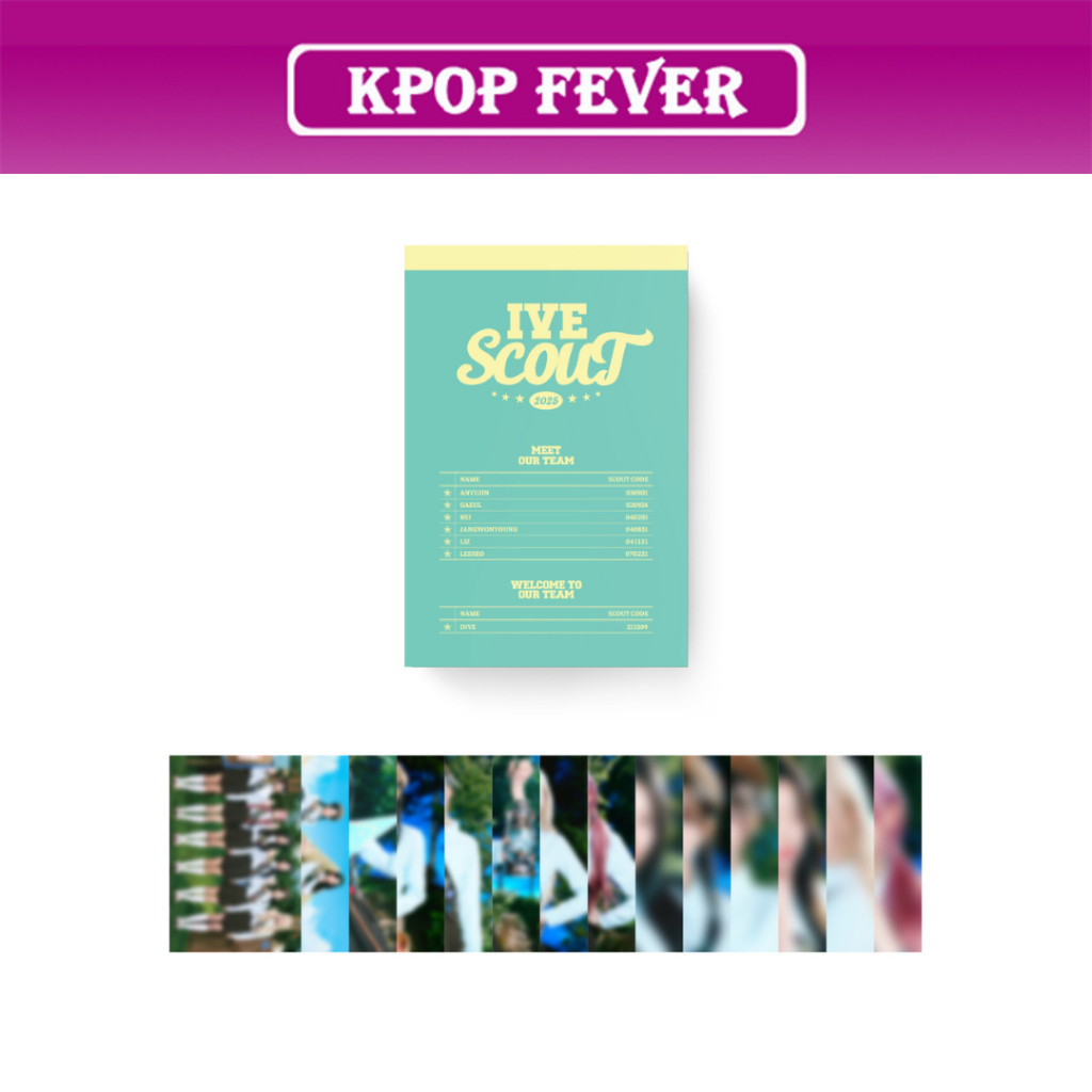 IVE - [ IVE SCOUT ] FAN CONCERT MD / POSTCARD BOOK | Shopee Malaysia