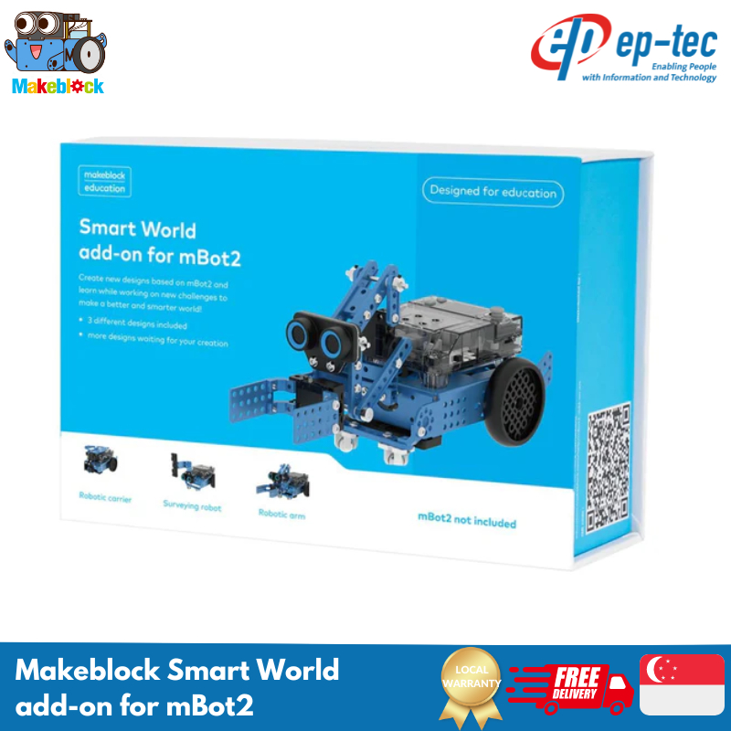 Makeblock Smart World add-on pack for mBot2 Robotics Add On Kit for Advanced Learning STEM ...
