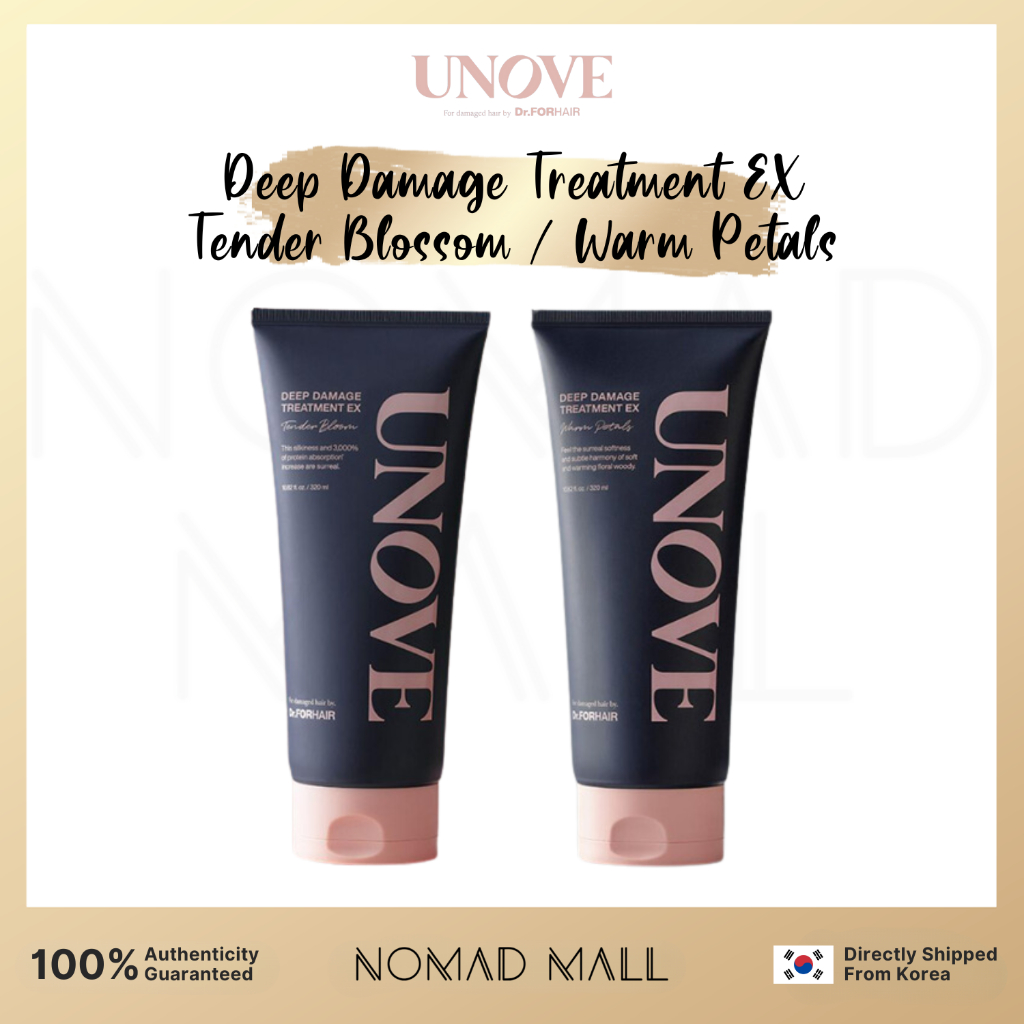 [UNOVE] Unove Deep Damage Treatment EX 320ml Warm Petals | Tender Bloom | Shopee Malaysia