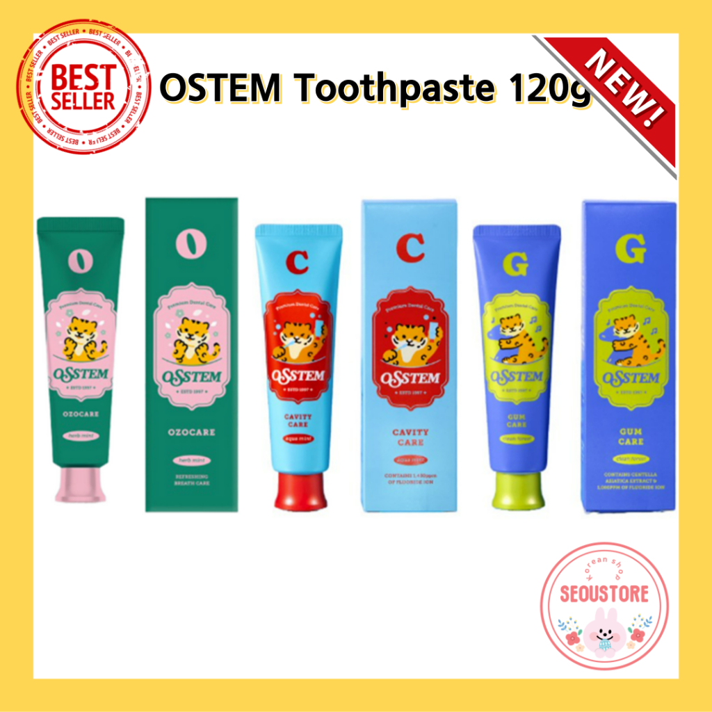 [OSTEM] Korean Toothpaste 120g | Shopee Malaysia