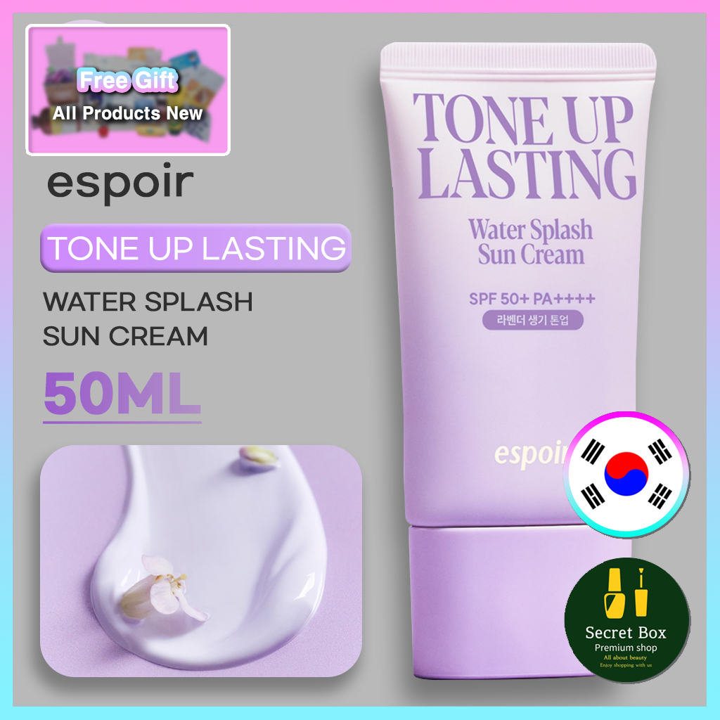 espoir Water Splash Sun Cream Tone Up Lasting SPF 50+ PA++++ (50ml) | Shopee Malaysia