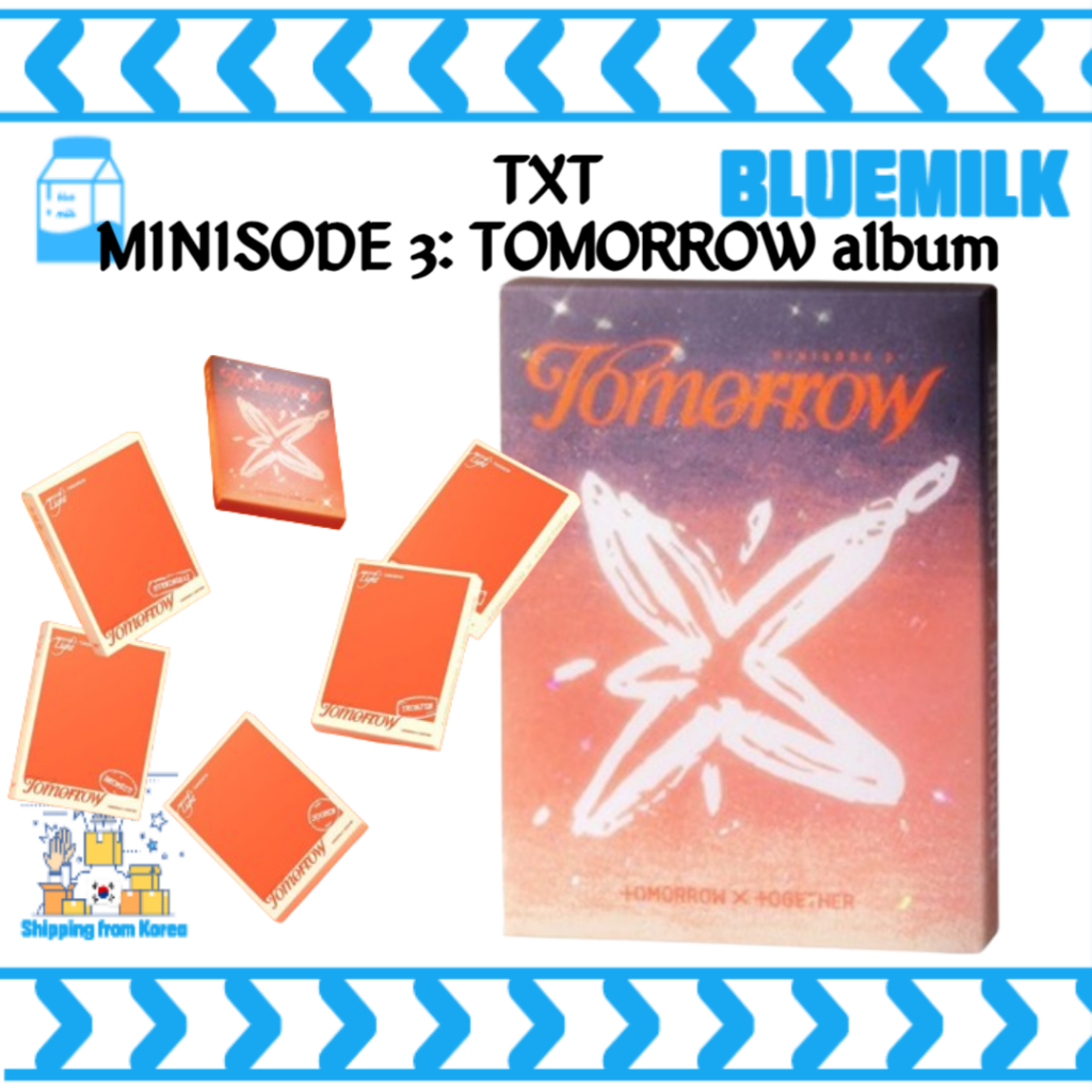 TXT album, 6TH Mini Album of TXT, MINISODE 3: TOMORROW, (light Ver ...