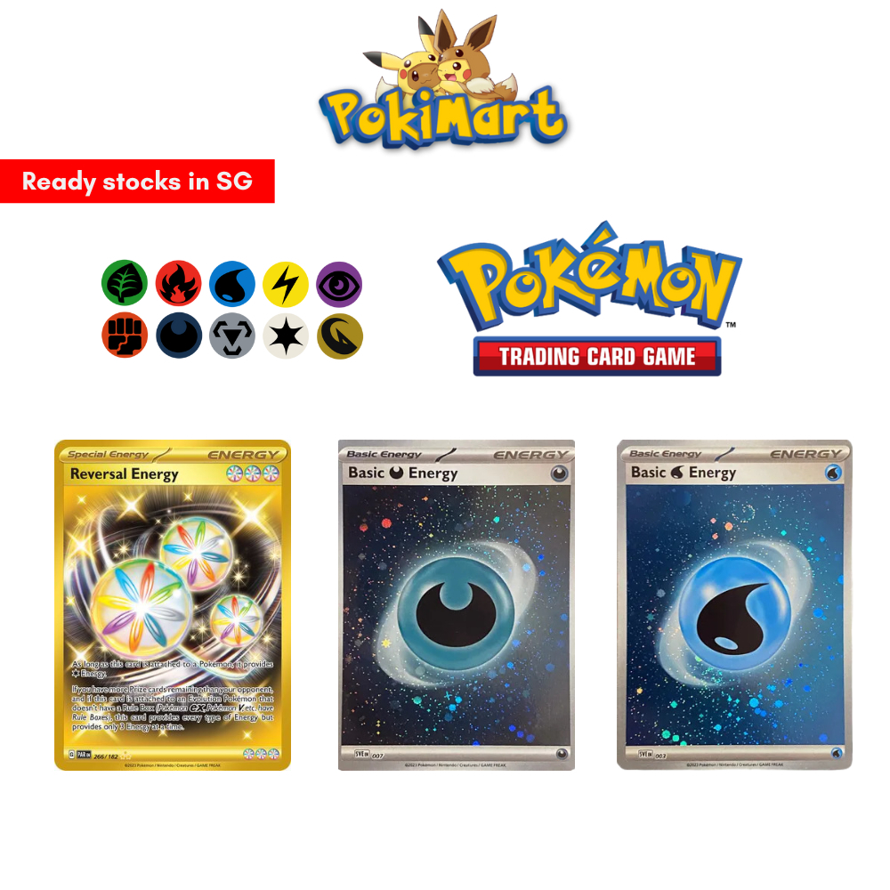 Holo Foil Energy Pokemon TCG Cards International & Japanese | Shopee ...