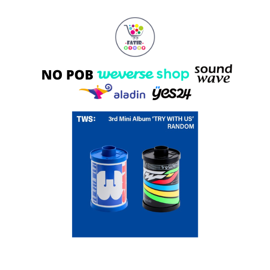 TWS 3rd Mini Album TRY WITH US | Shopee Malaysia