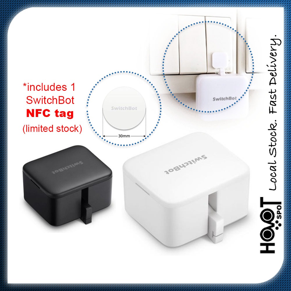SwitchBot Bot smart switch button pressor pusher | Shopee Malaysia