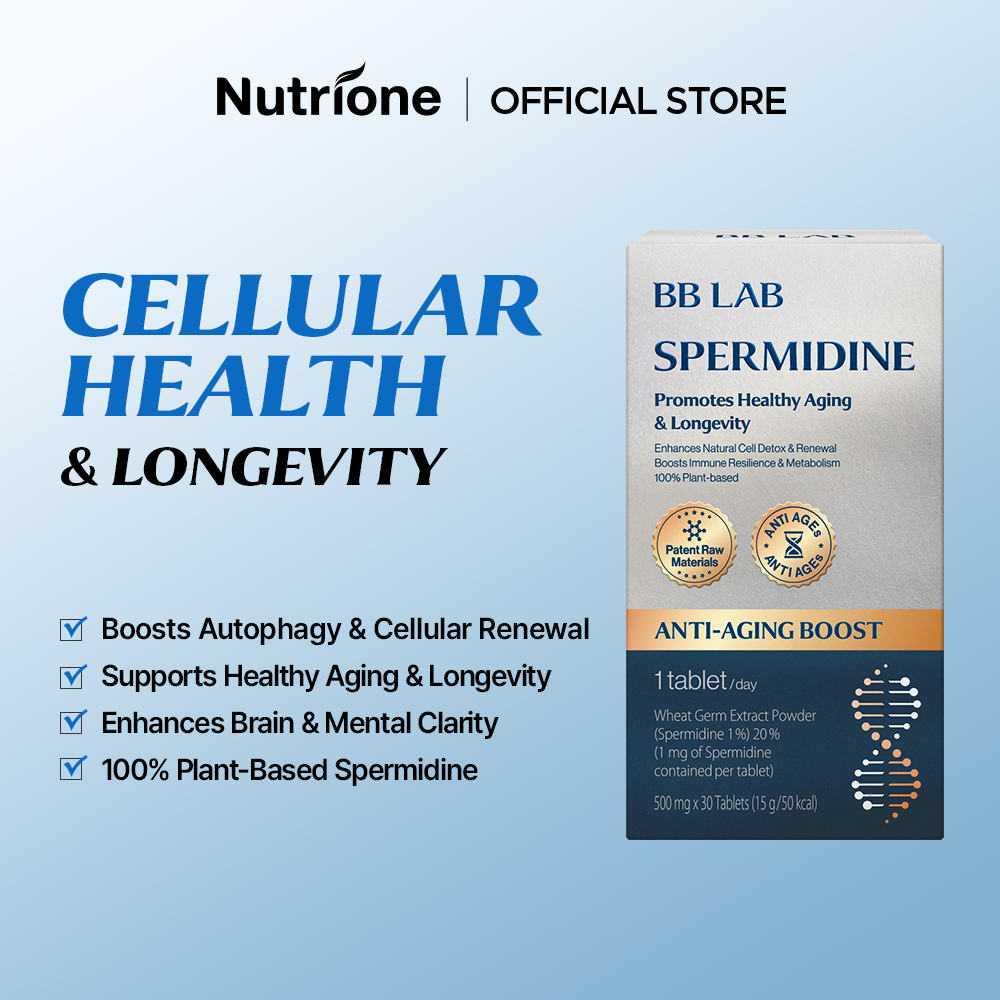 NUTRIONE BB LAB Spermidine for Healthy Aging & Cell Renewal (30 tablets ...