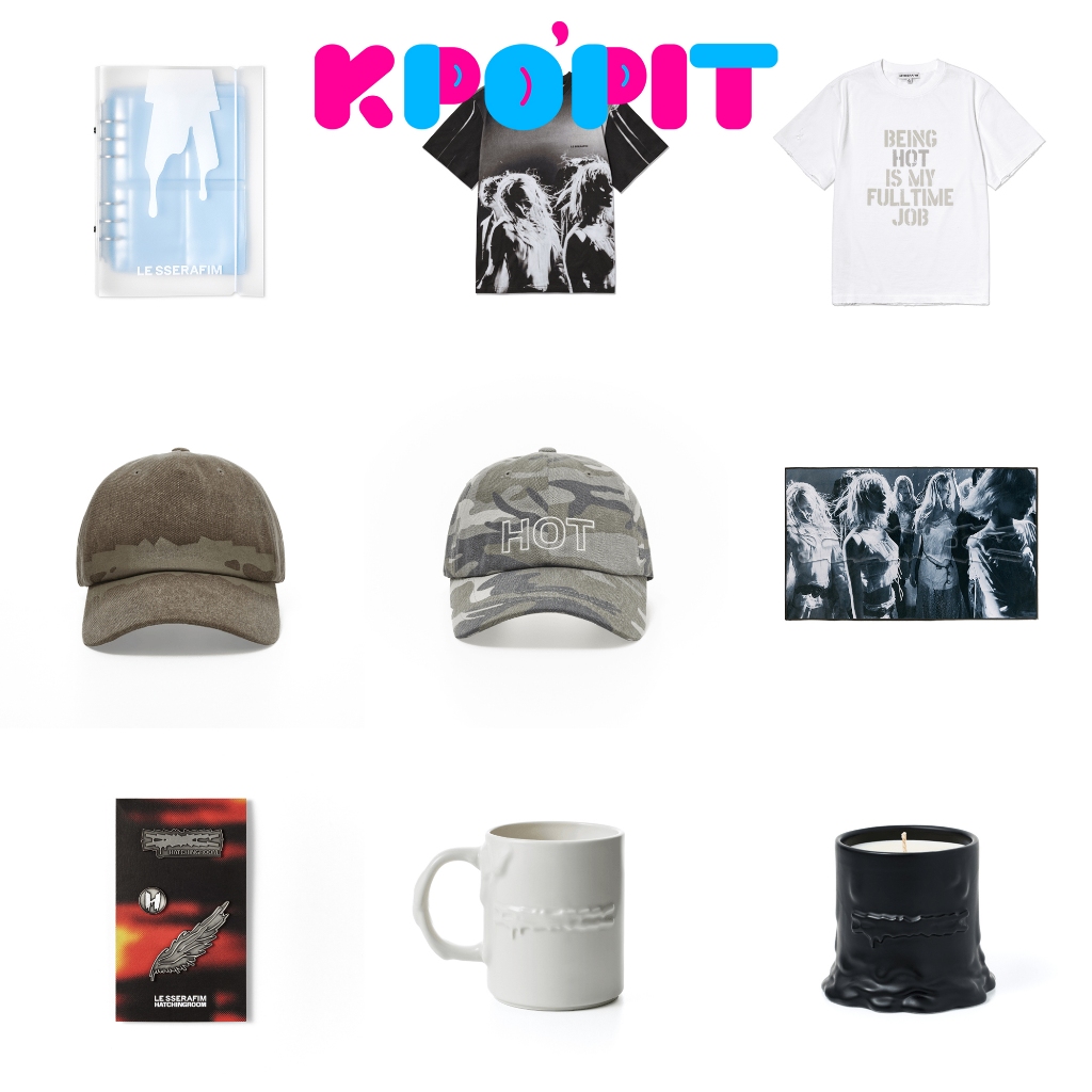LE SSERAFIM Official Merch [HATCHINGROOM, LEEJAE COLLAB] 1 | Shopee ...