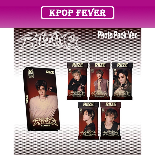RIIZE - 1ST MINI ALBUM [ RIIZING ] Photo Pack Ver. | Shopee Malaysia