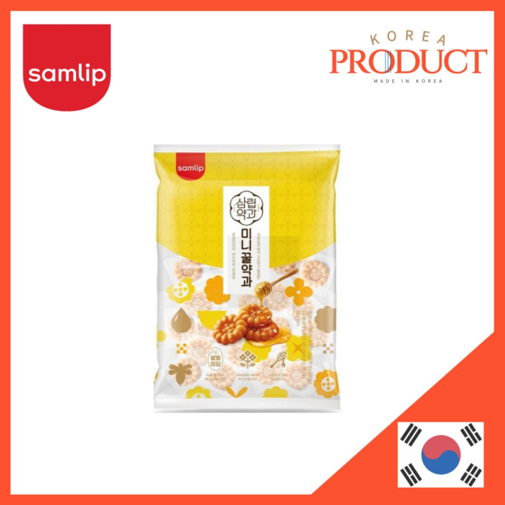 SAMLIP Mini Yakgwa 200g Traditional Korean Dessert Cookie Yakgwa ...