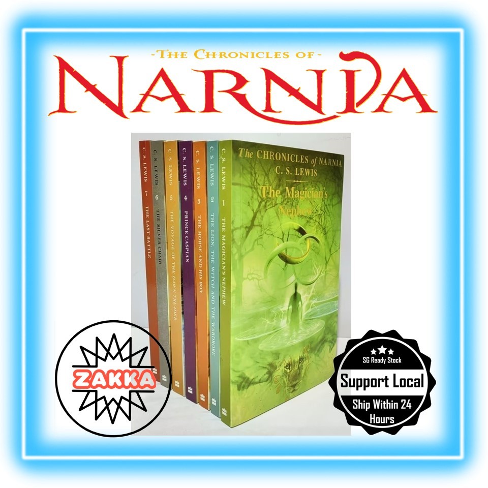 The Chronicles of Narnia Set (7 Books) | Shopee Malaysia