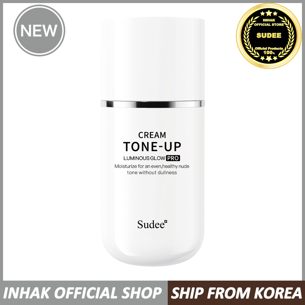 Authentic Sudee Tone Up Cream 50ml | Instant Brightening +20% | 8H Oil Control | Tea Tree ...