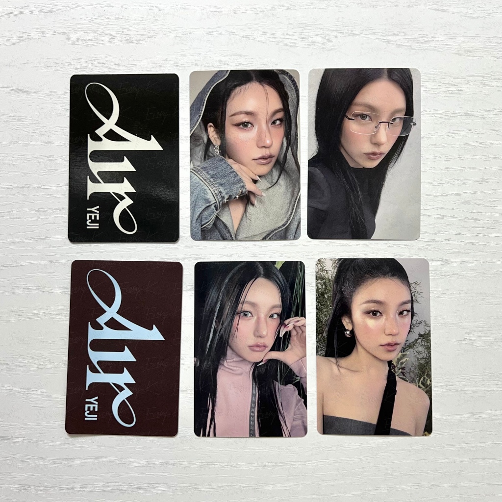 Yeji The 1st Mini Album AIR Official Photocard Platform Poca album ver ...