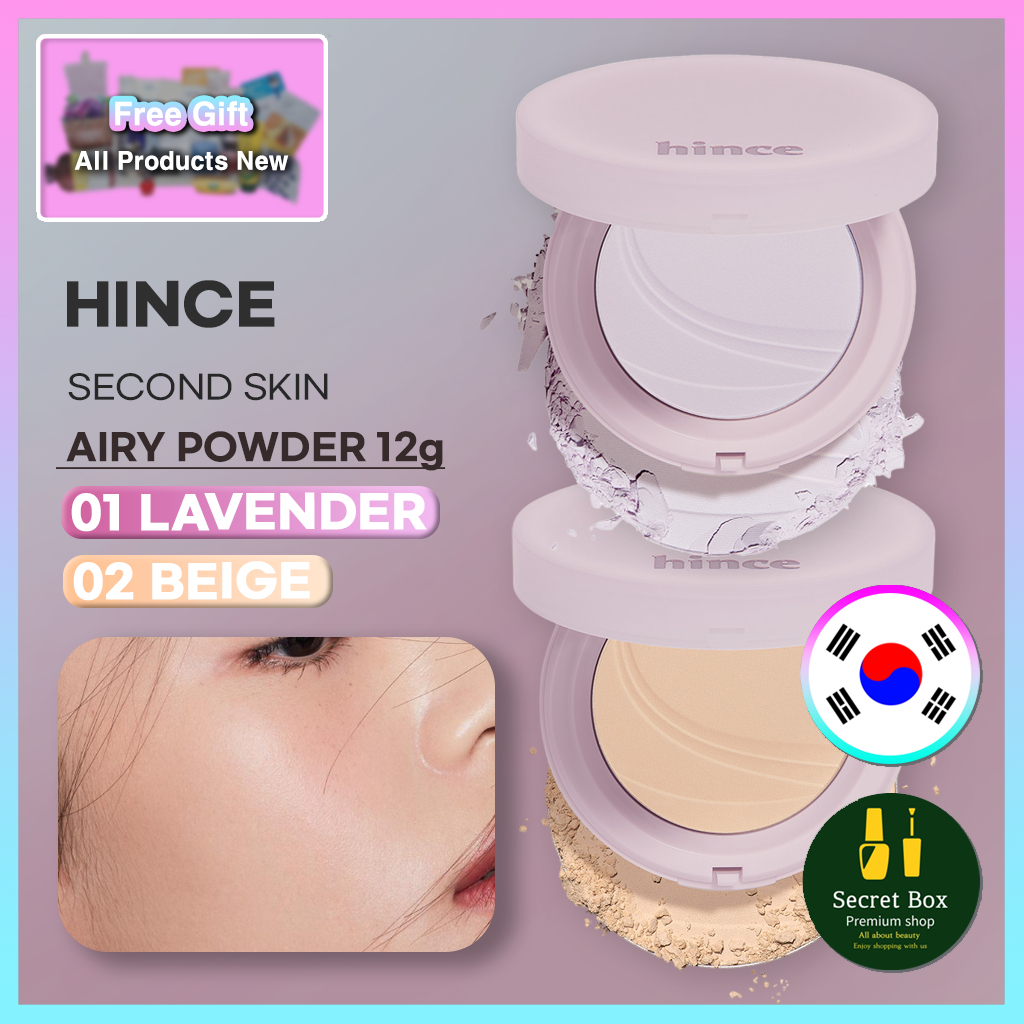 [Hince] Second Skin Airy Powder 12g – (2 Colors) | Shopee Malaysia