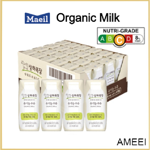 [Maeil] Sangha Farm Korean Organic Pasteurized Milk Plain, Cocoa ...