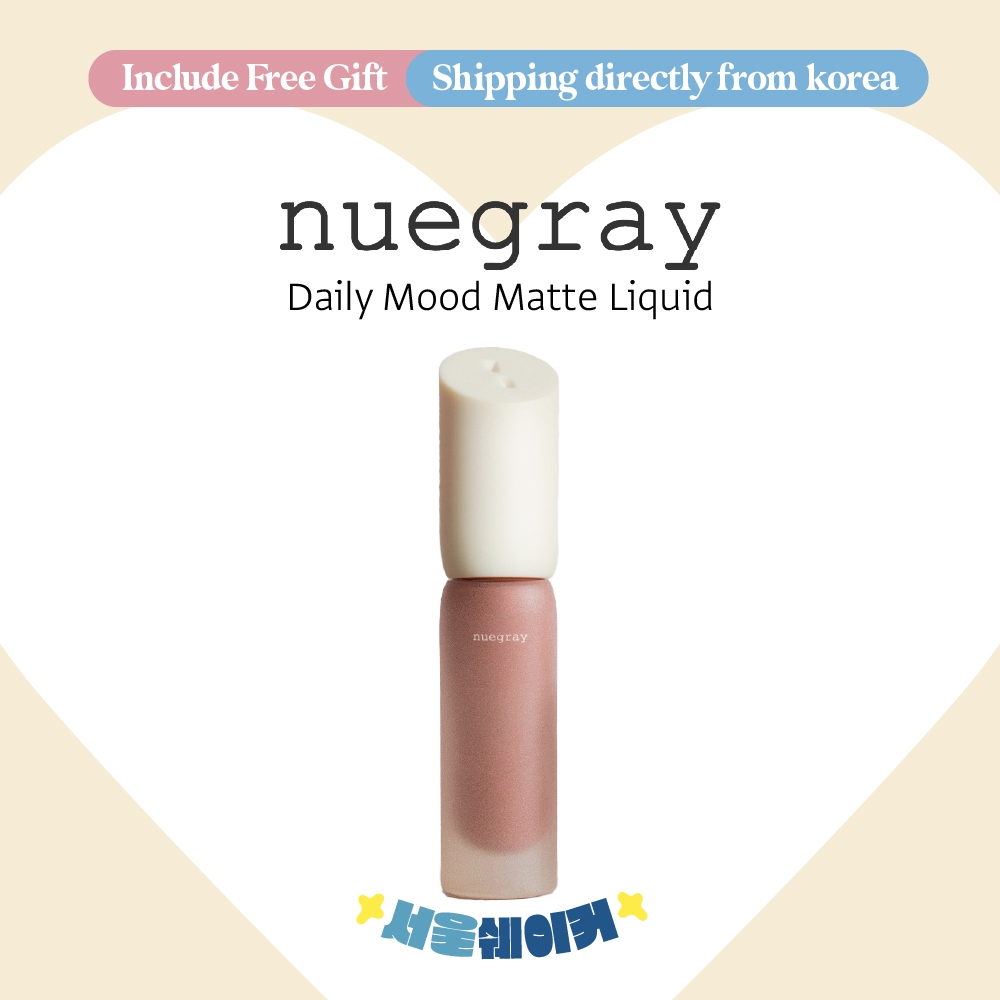 [nuegray] Daily Mood Matte Liquid 5g (7shade) | Shopee Malaysia