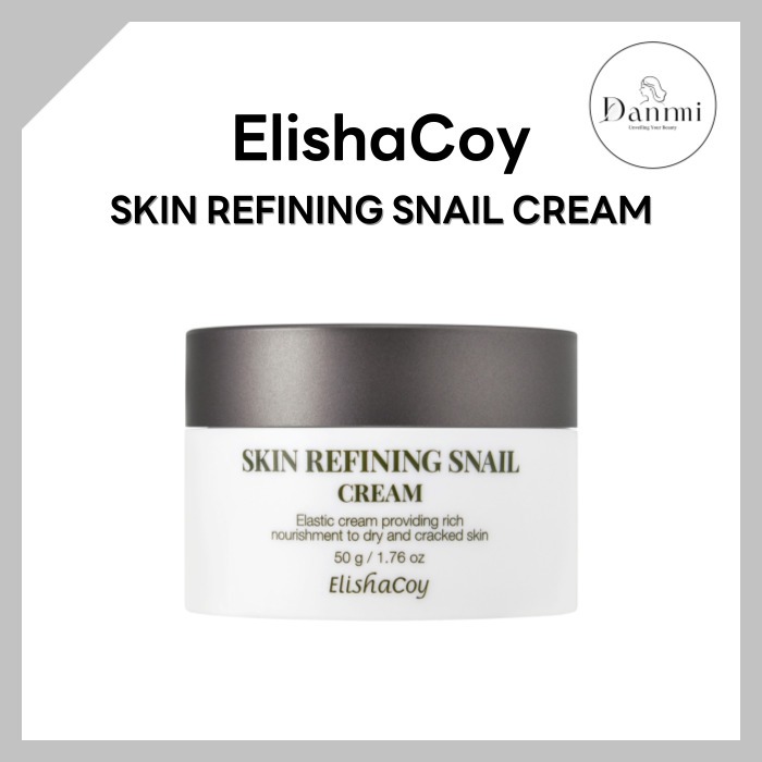 Elishacoy Skin Refining Snail Cream Moisture Cream Mucin 50g | Shopee ...