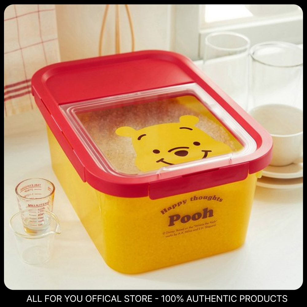 [LocknLock] Disney Winnie the Pooh Multi-Purpose Airtight Rice/Pet Food ...