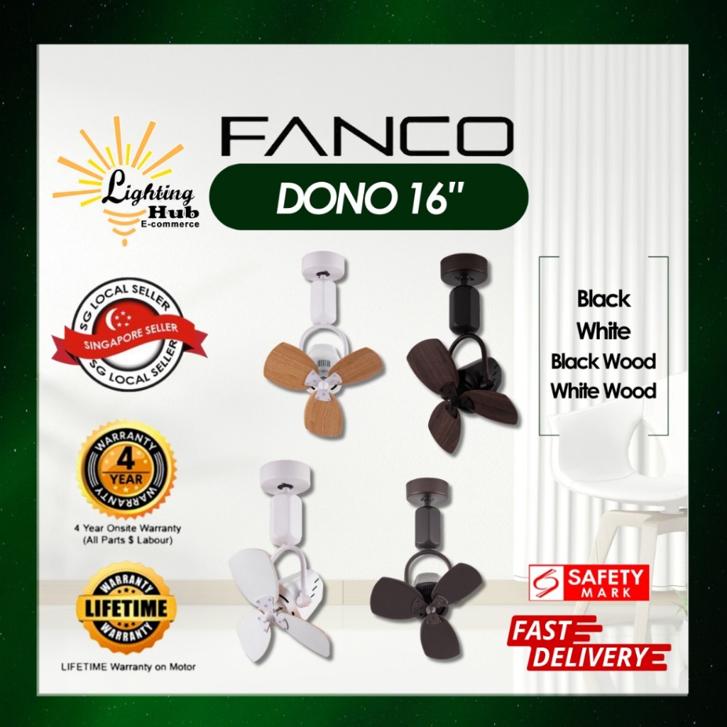(WITH AFFORDABLE INSTALL) FANCO DONO Wall Fan 16 inches | Shopee Malaysia