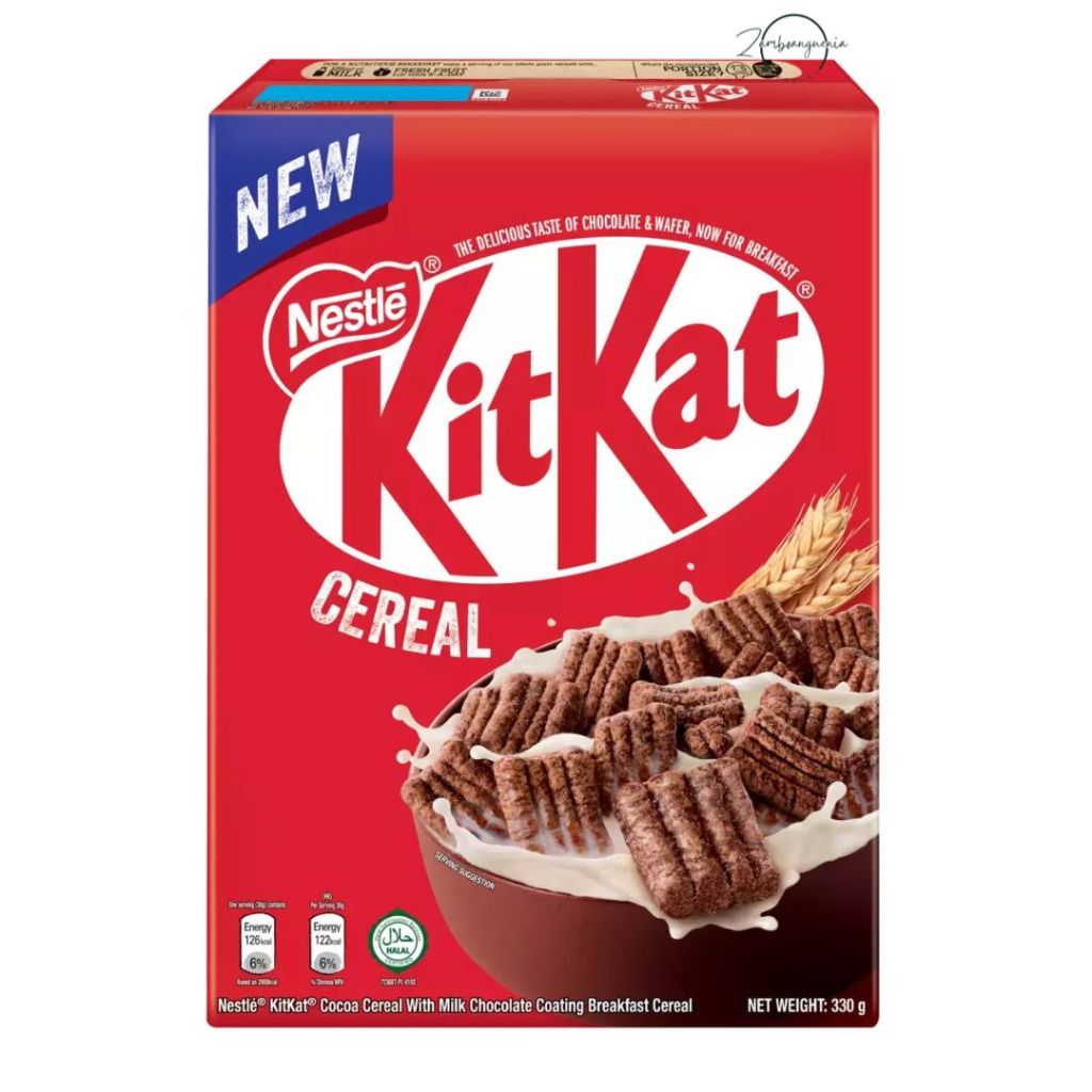 NESTLE KITKAT Cereal with Milk Chocolate Flavour Coating (330g) [SG ...