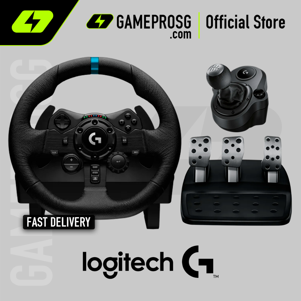 Logitech G923 TRUEFORCE Racing wheel for PlayStation and PC - 941 ...
