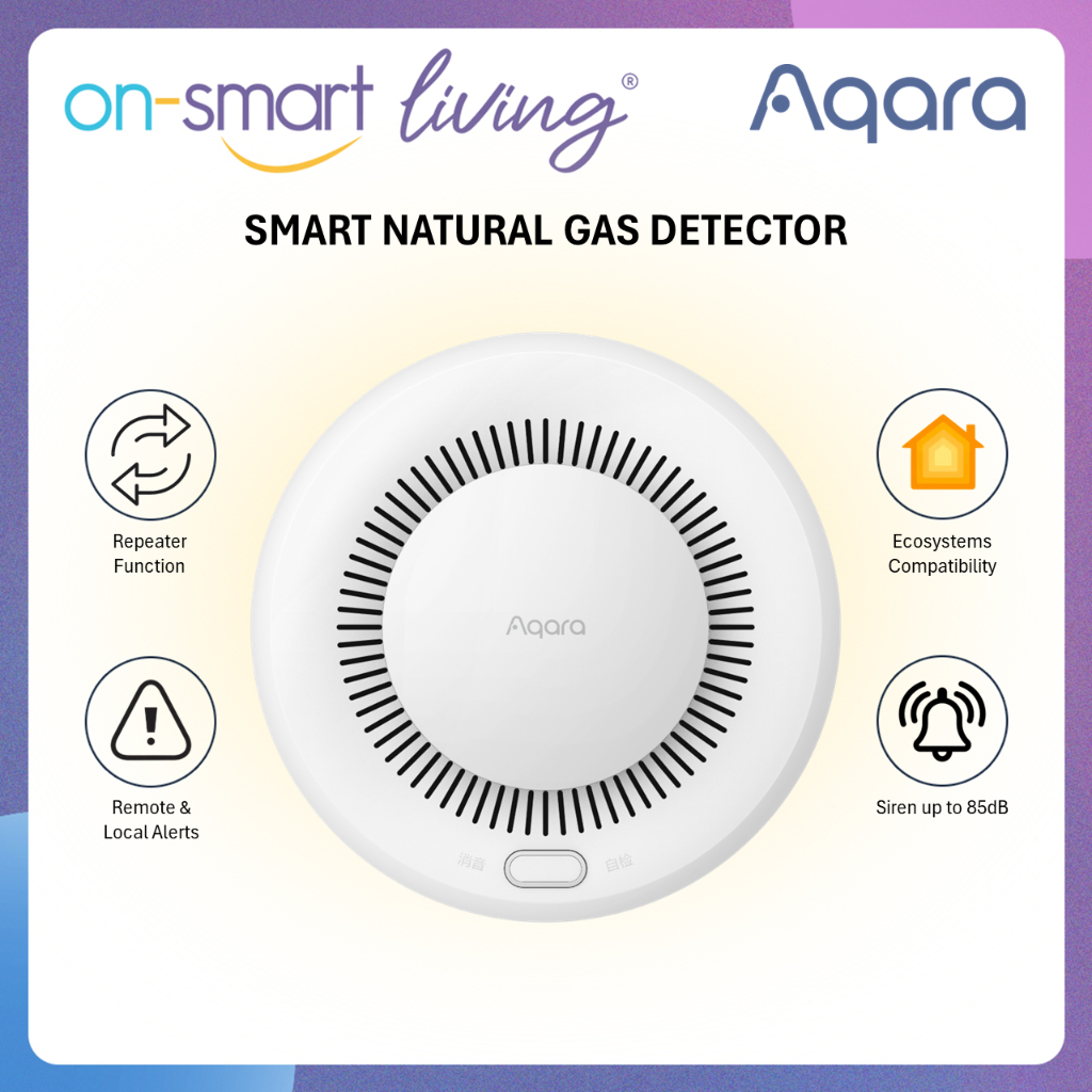 【GLOBAL】AQARA Smart Natural Gas Detector 3.0 - 1 Year Warranty | Shopee ...