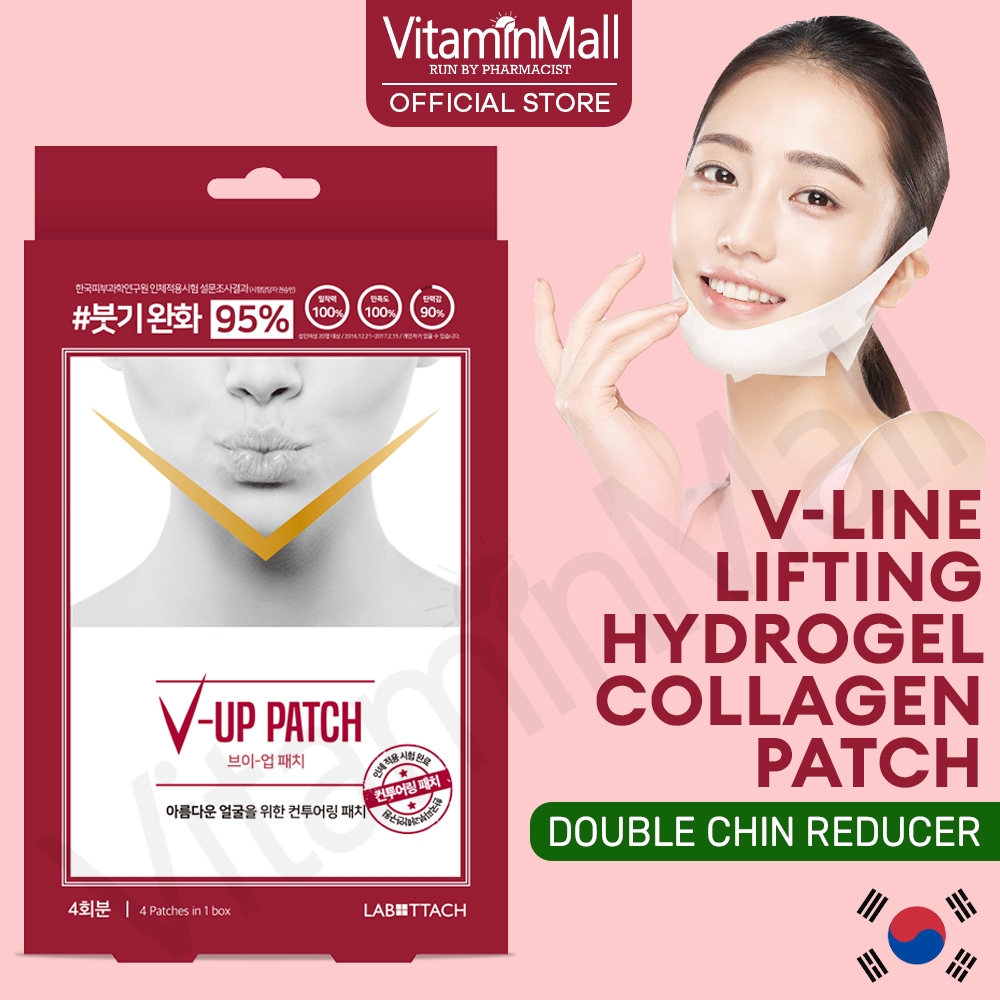 Korea Labottach V Shape Chin Face Lifting Mask - Double Chin Remover - V Line Chin Jawline ...