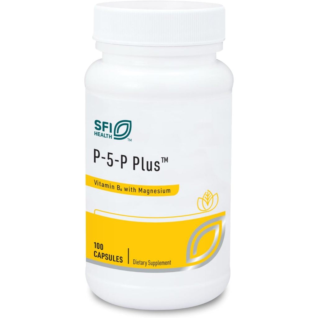 Klaire Labs P-5-P Plus Magnesium 100 Capsules - 30 Milligrams of ...