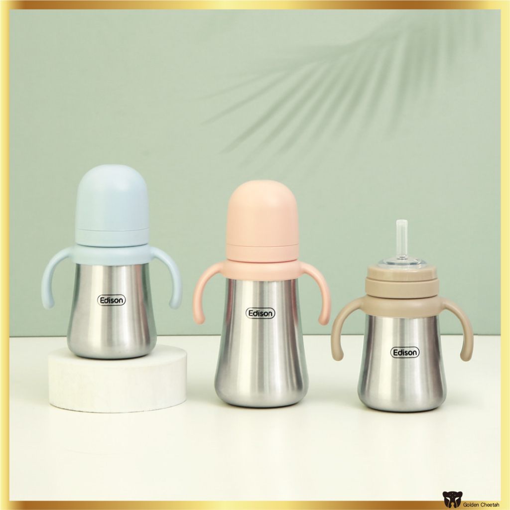 Edison Stainless Steel 316 Insulation Straw Cup 200ml 300ml | Shopee Malaysia