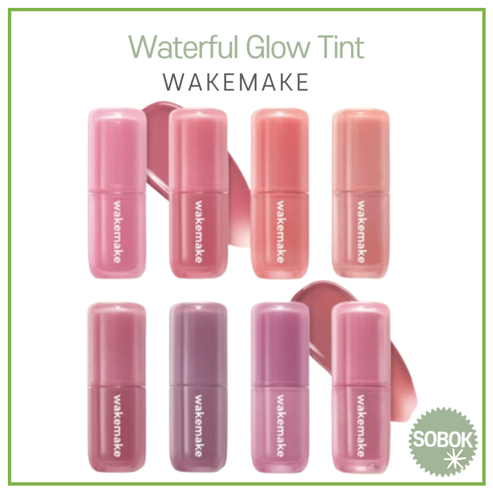 [WAKEMAKE] Waterful Glow Tint 10 colors glossy lip tint | Shopee Malaysia