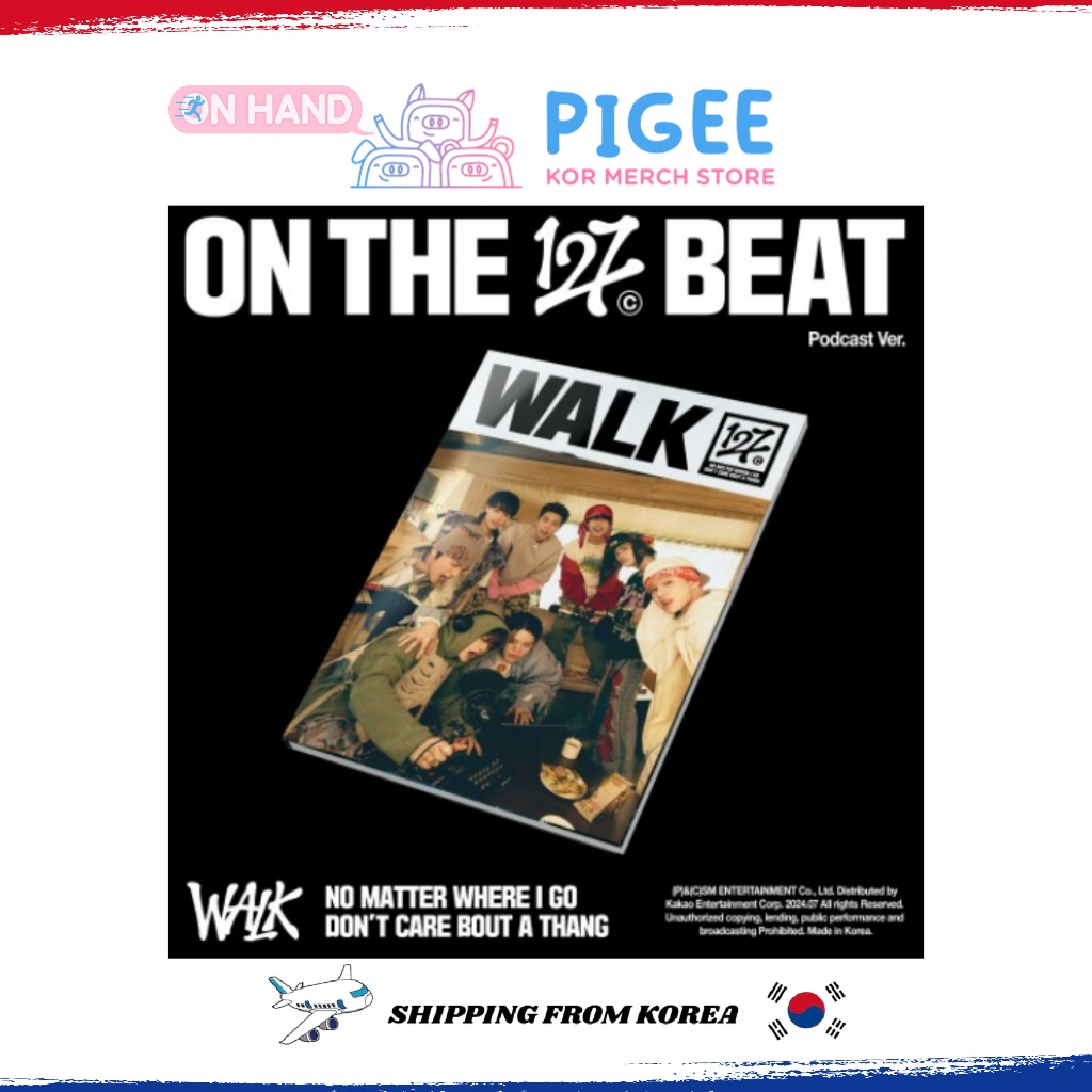 NCT 127 - [ WALK ] 6TH ALBUM (PODCAST Ver.) | Shopee Malaysia