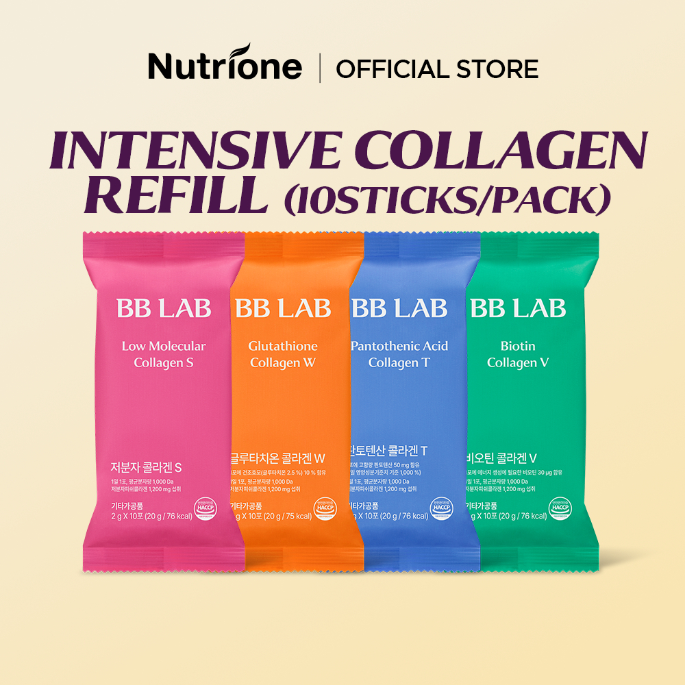 NUTRIONE BB LAB Intensive Collagen W Refill 2g x 10 sticks/pack ...